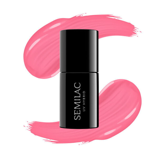Semilac Ημιμόνιμο Βερνίκι 046 Intense Pink 7ml