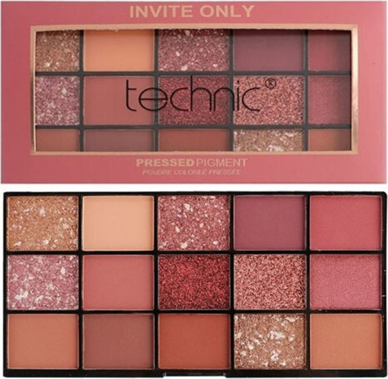 Technic 15 Pressed Pigment Palette # Invite Only 15x2gr