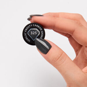 Semilac Ημιμόνιμο Βερνίκι 325 Frosty Carbon Shimmer 7ml